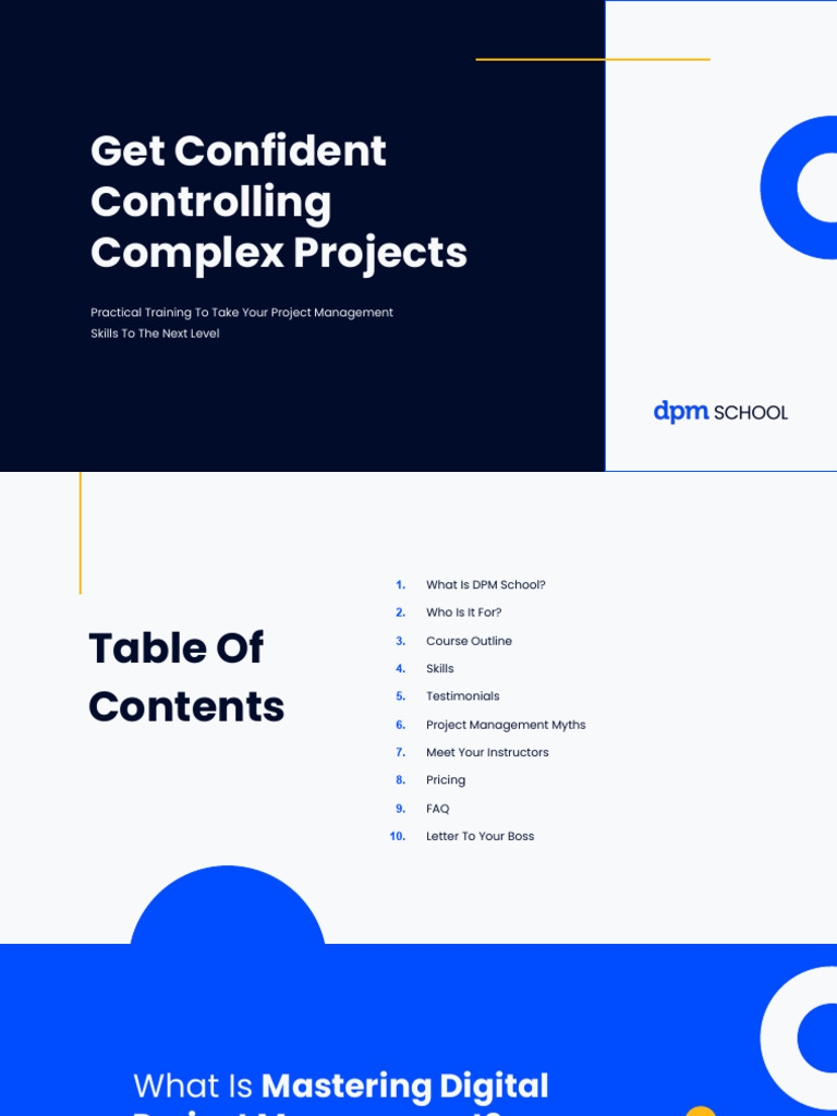 DPM School Brochure | PDF