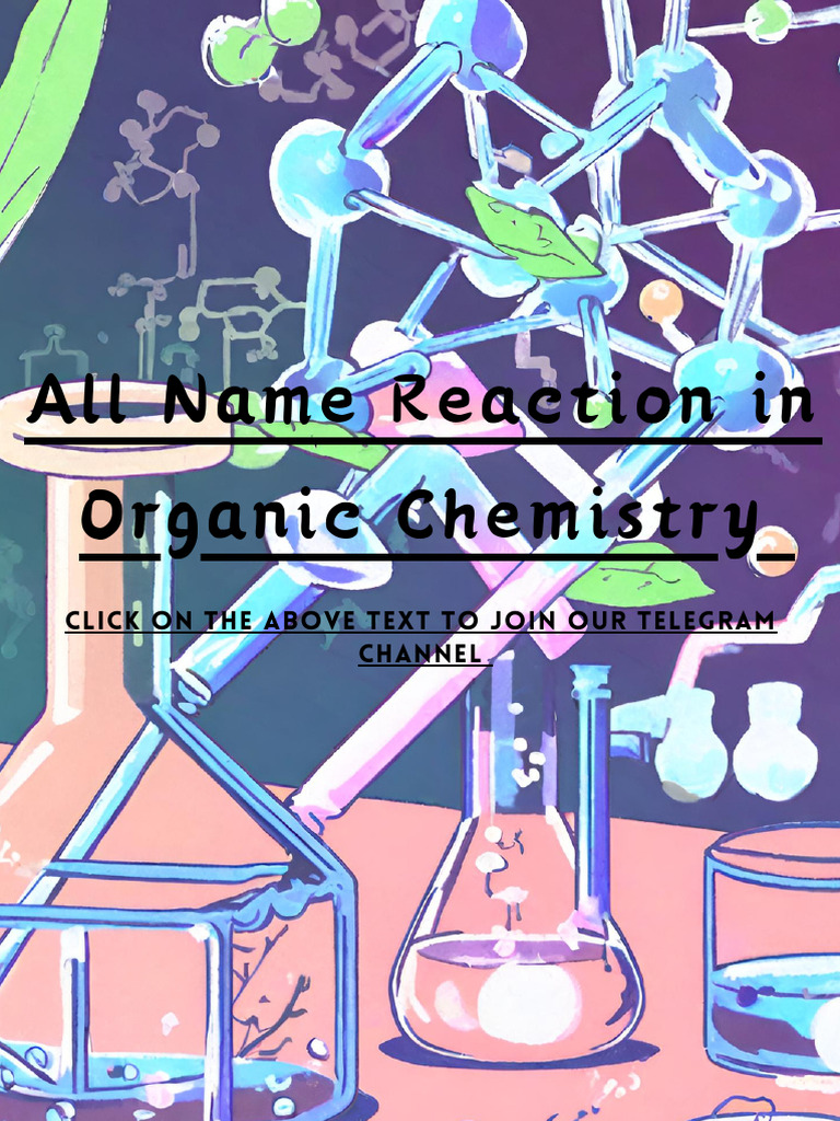 Name Reactions in Organic Chemistry | PDF | Chemistry | Physical Sciences