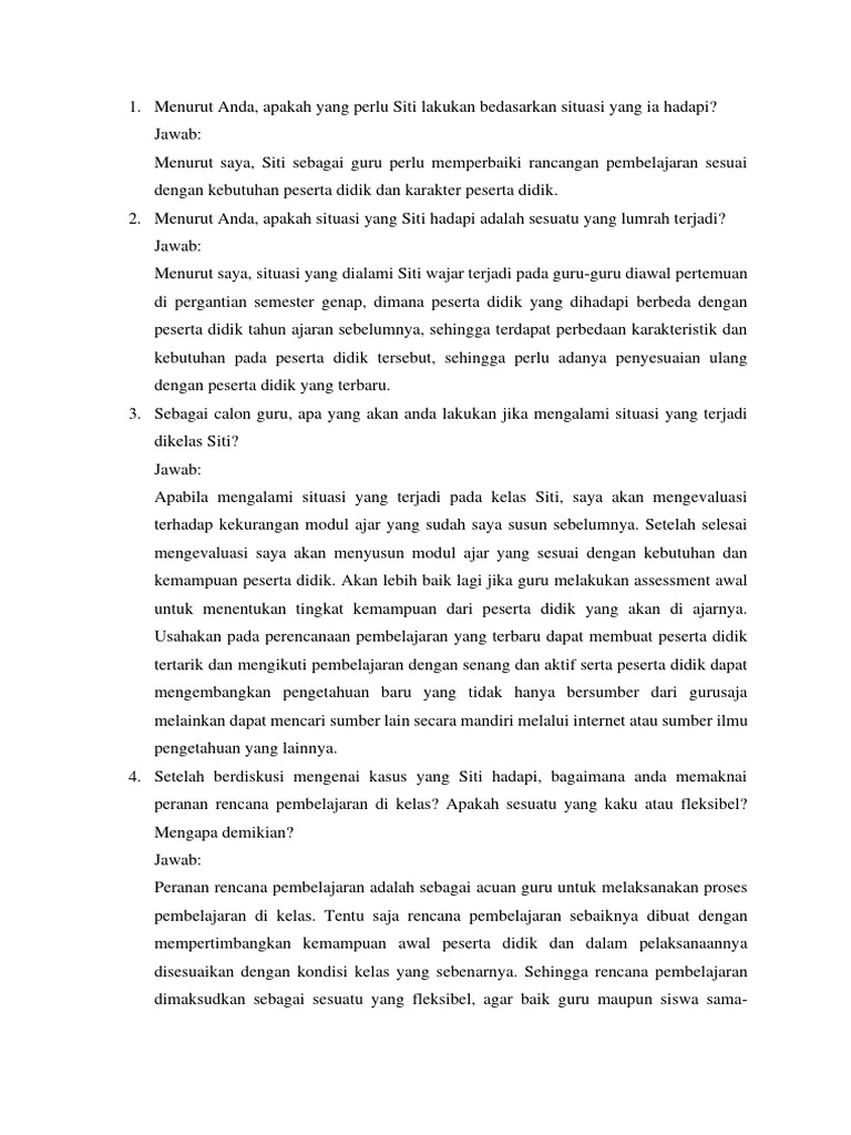 Topik 2 Elaborasi Pemahaman (Pemahaman Tentang Peserta Didik Dan Pembelajarannya) | PDF | Karier ...