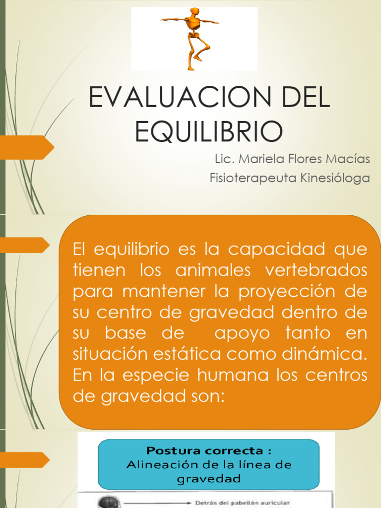 Equilibrio | PDF | Sistema nervioso | Neurociencia