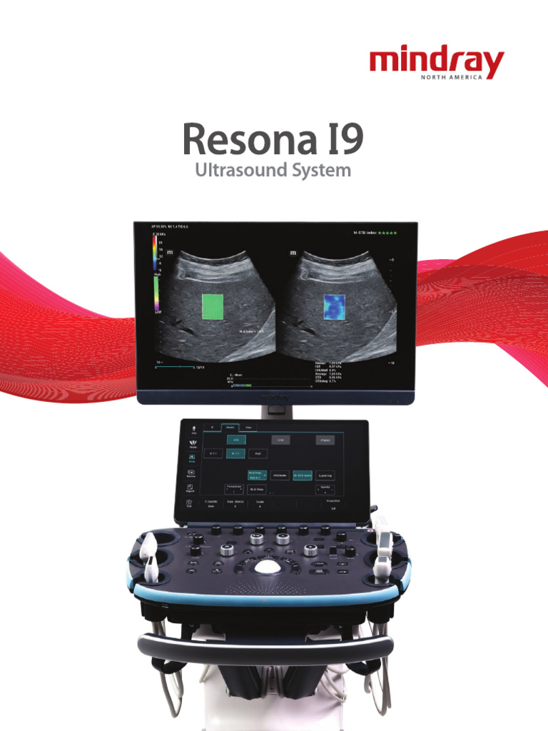 Mindray Resona I9 Brochure Rev B - CR46819 | PDF | Medical Ultrasound