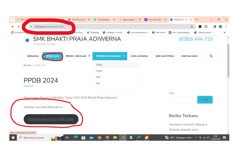 Daftar Siswa Baru Pdf