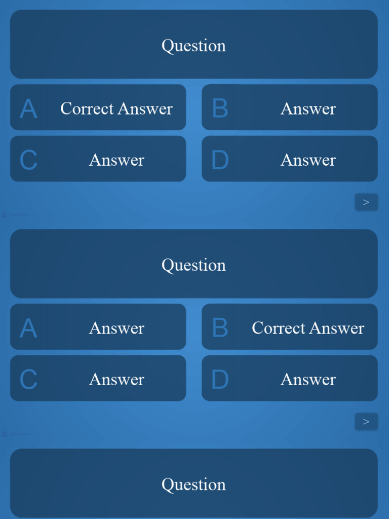 Multiple Choice Template | PDF