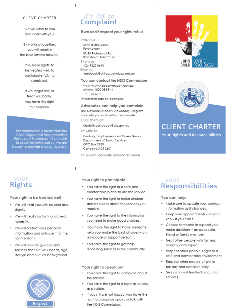 JBCP NDIS Information Pack 2022 | PDF | Privacy