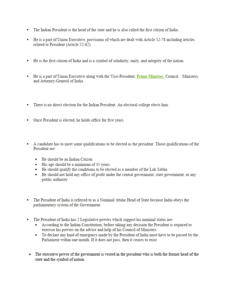 The Presidents Position | PDF | Politics | Social Science