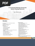 Contoh Dokumen Persiapan E-Purchasing Oleh PPK Atau PP | PDF | Pengelolaan Keuangan & Uang