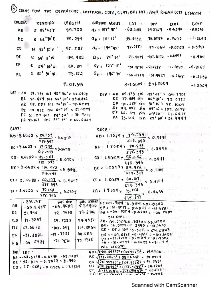 Surveying Notes | PDF