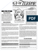 Call of Cthulhu 7E Rules Cheat Sheet | PDF