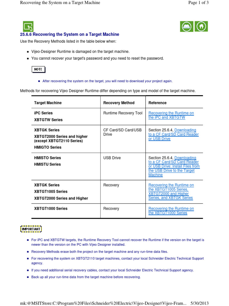 Recovering A Target Machine | PDF | Installation (Computer Programs ...