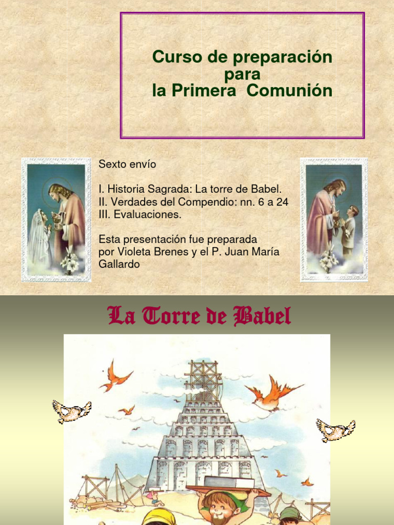06 La Torre de Babel | PDF | Creencia religiosa y doctrina