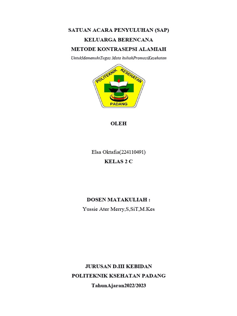 Sap - Promkes - Elsa Oktafia - 2C 2 | PDF