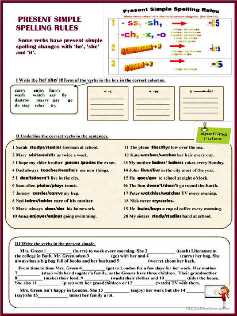 Simple Present | PDF