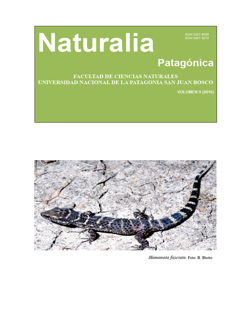 Naturalia Patagonica Vol 9 2016 - Reproduccion - Paramela | PDF ...