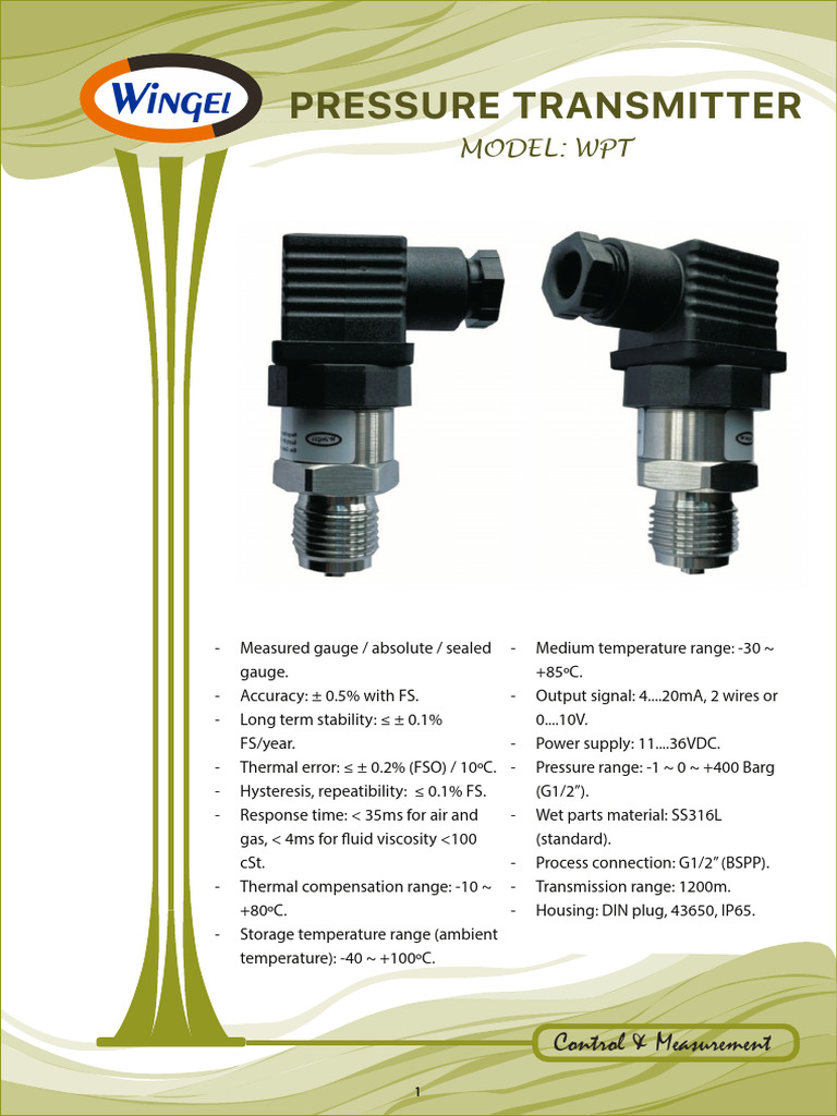 Wingel Brochure WPT | PDF | Applied And Interdisciplinary Physics ...