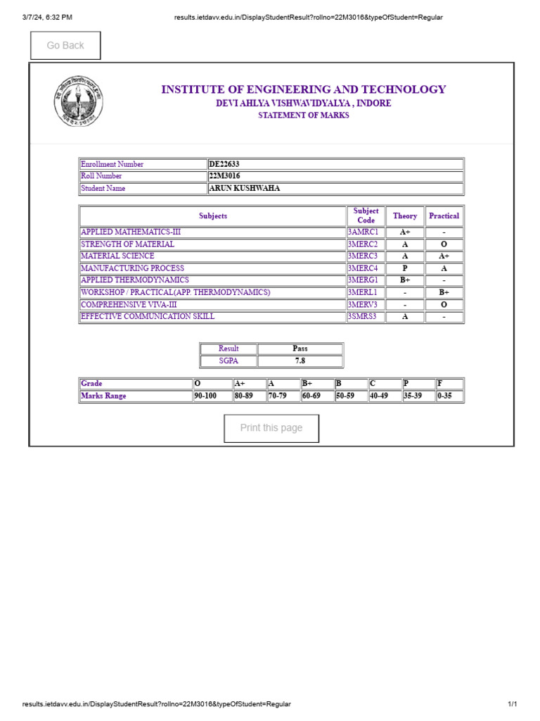 Arun 3 Sem | PDF | Engineering | Physical Sciences