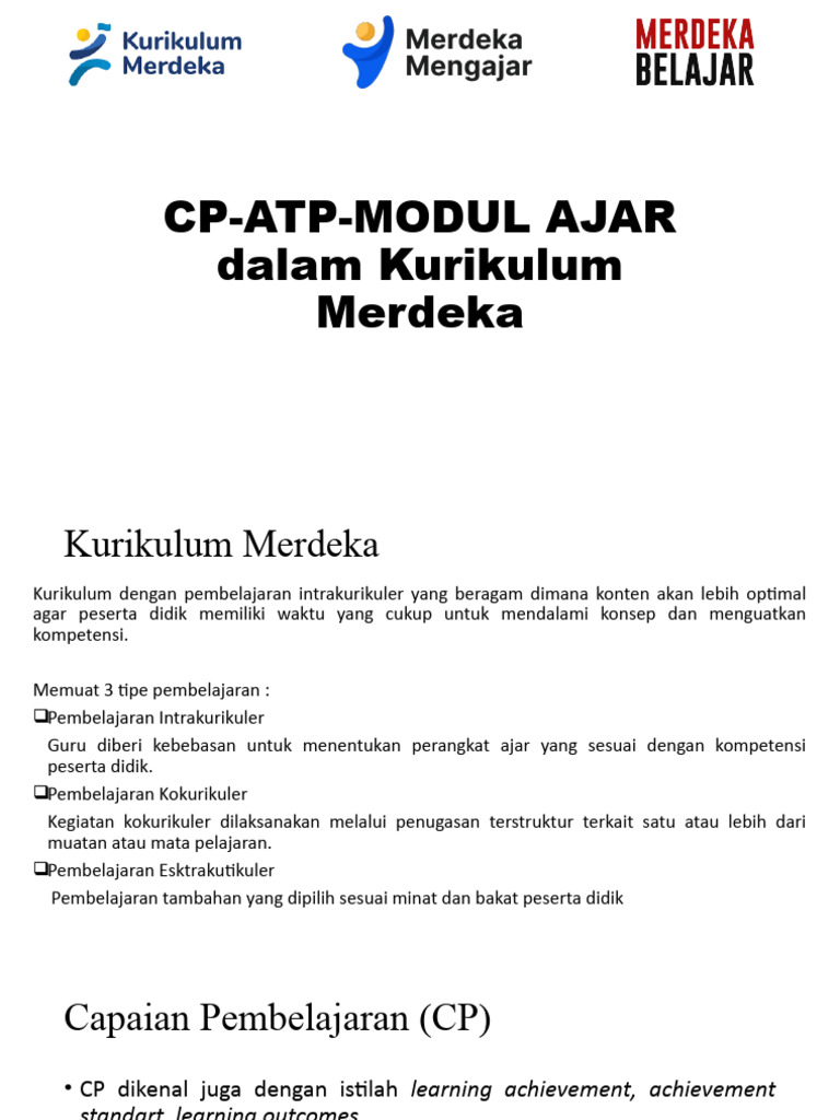 Mengenal CP - Atp - Modul - Ajar | PDF