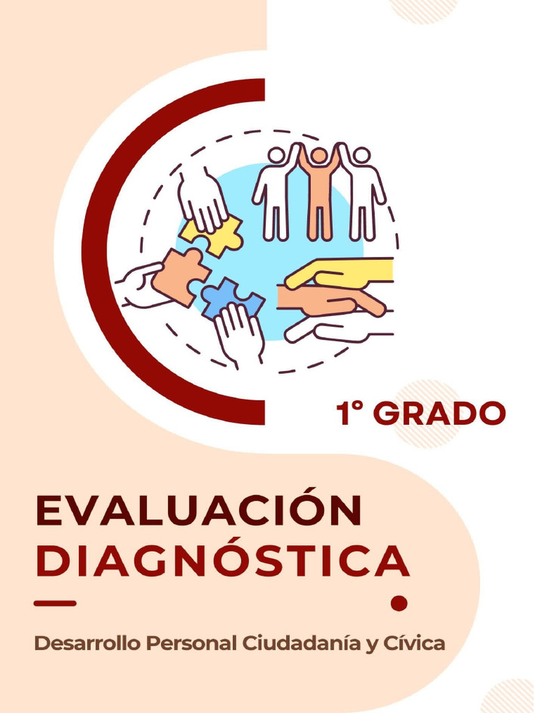 Prueba Evaluación Diagnostica DPCC 1° Grado | PDF | Evaluación