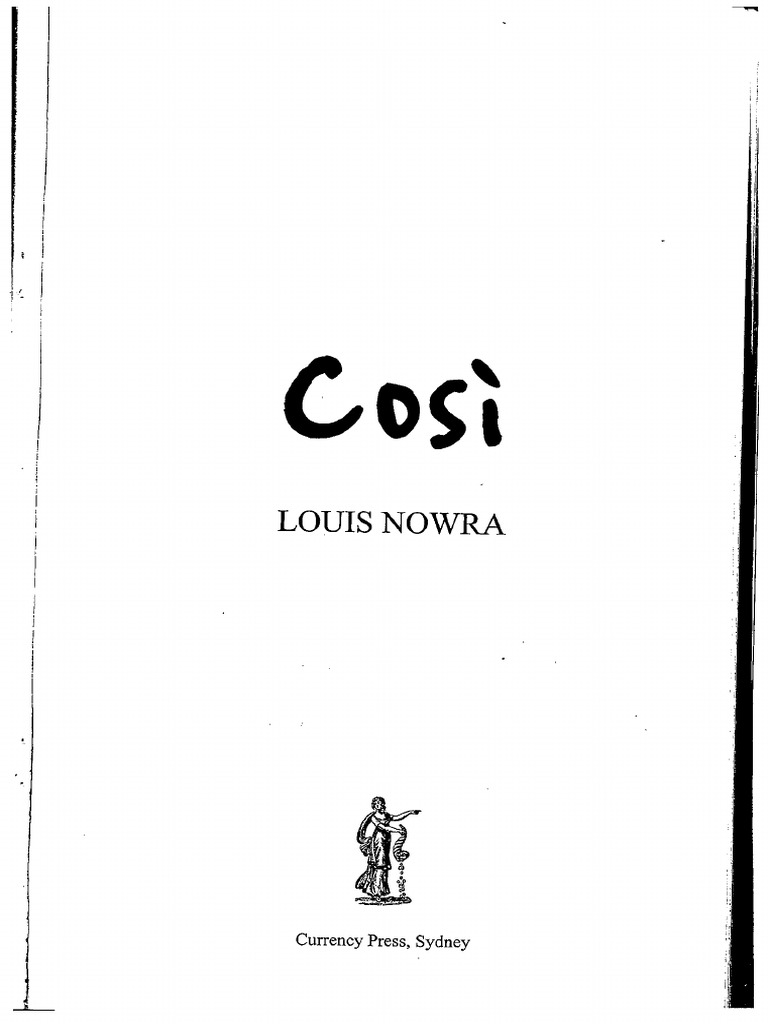 Cosi - Script | PDF