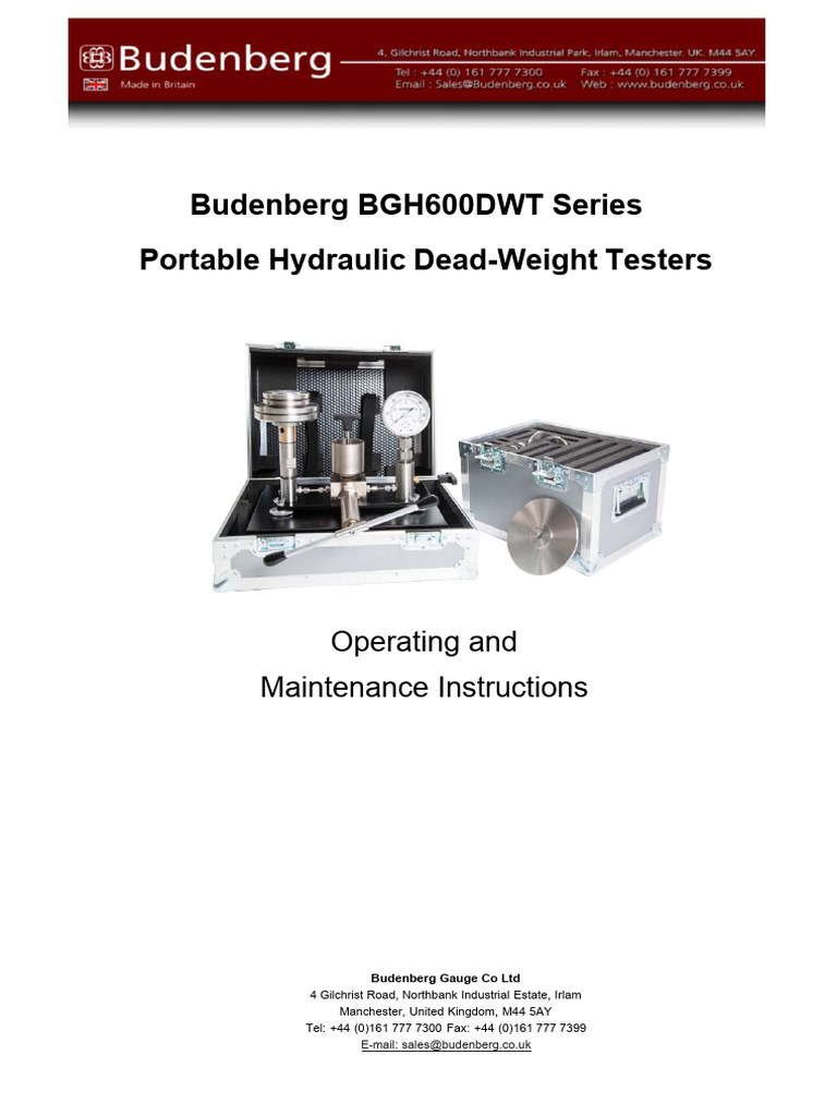 Budenberg Operation Manual XX Series | PDF | Pump | Valve