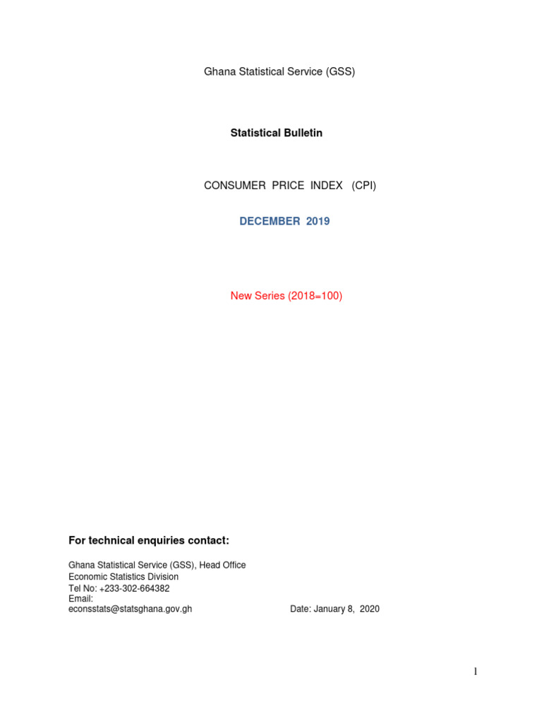 Bulletin_ CPI December 2019 | PDF | Consumer Price Index | Drink Bulletin_ CPI December 2019 | PDF | Consumer Price Index | Drink