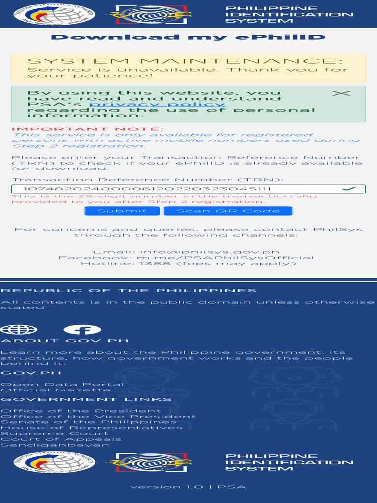 ePhilID Download Instructions | PDF | Finance & Money Management