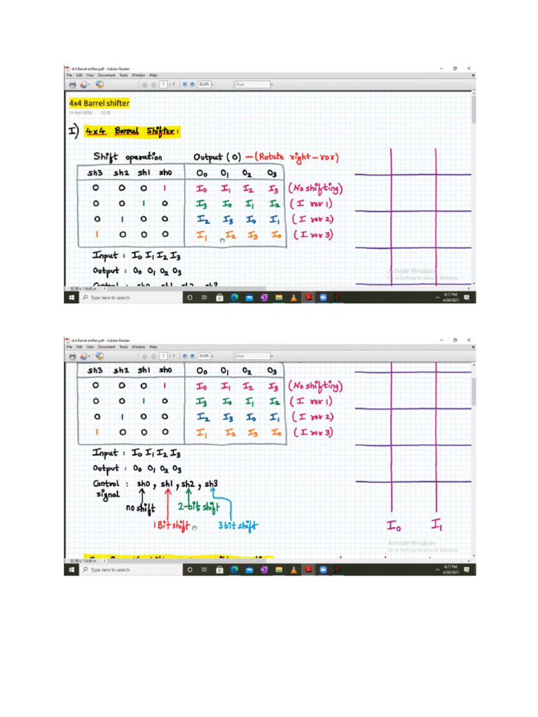Barrel Shifter | PDF