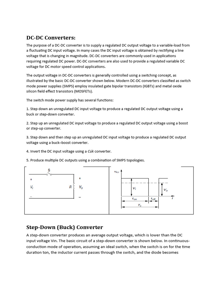 Power Electronics L2 Converters | PDF | Rectifier | Power Engineering