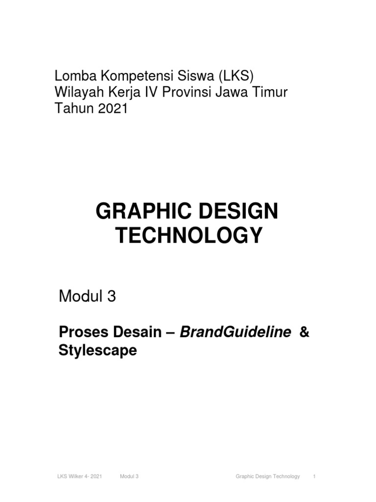 Wilker4-Modul 3 - Brand Guideline & Style Scape | PDF | Bisnis | Seni