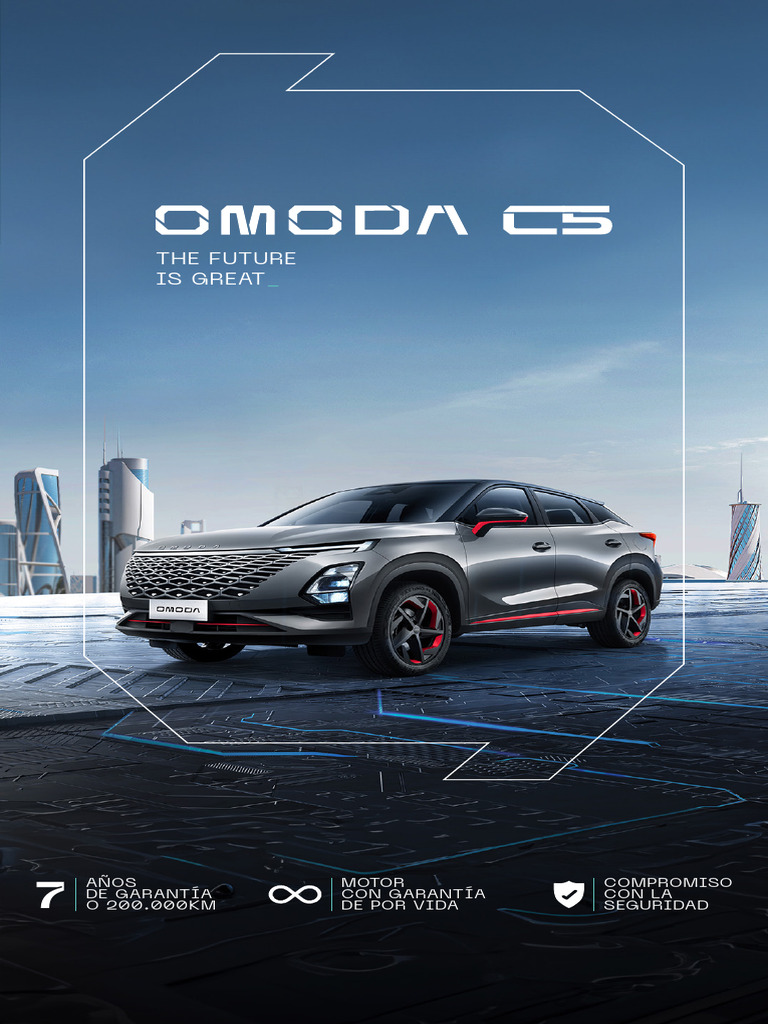 Ficha Tecnica - Omoda C5 - 2024.01 | PDF | Vehículos terrestres | Estilos de carrocería