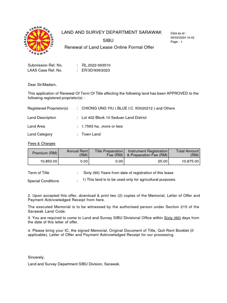 RLL Offer Letter (RL.2022-003510) | PDF | Technology & Engineering