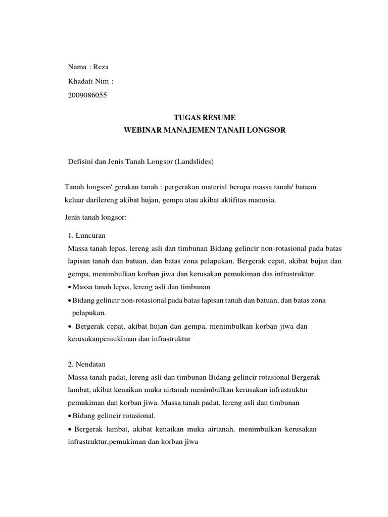 Reza Khadafi - Tugas Bag | PDF | Perjalanan | Sains & Matematika