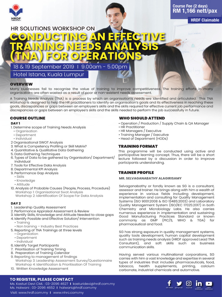 Brochure TNA | PDF | Quality Management | Laboratories