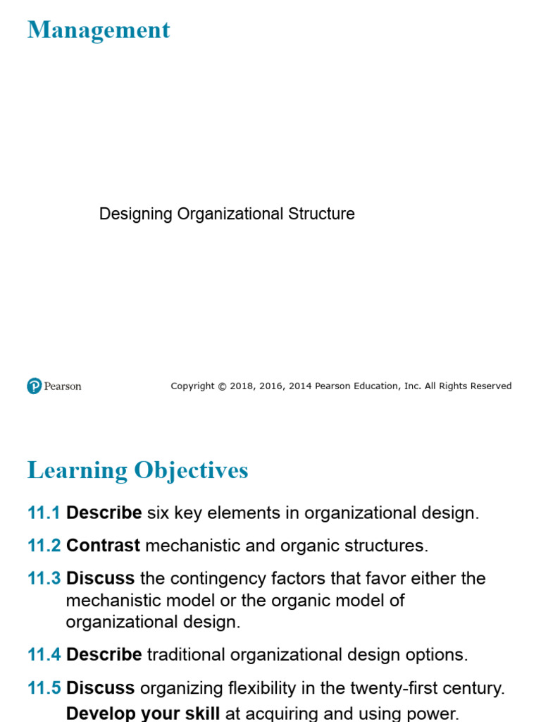 Organization Design | PDF | Organizational Structure | Employment