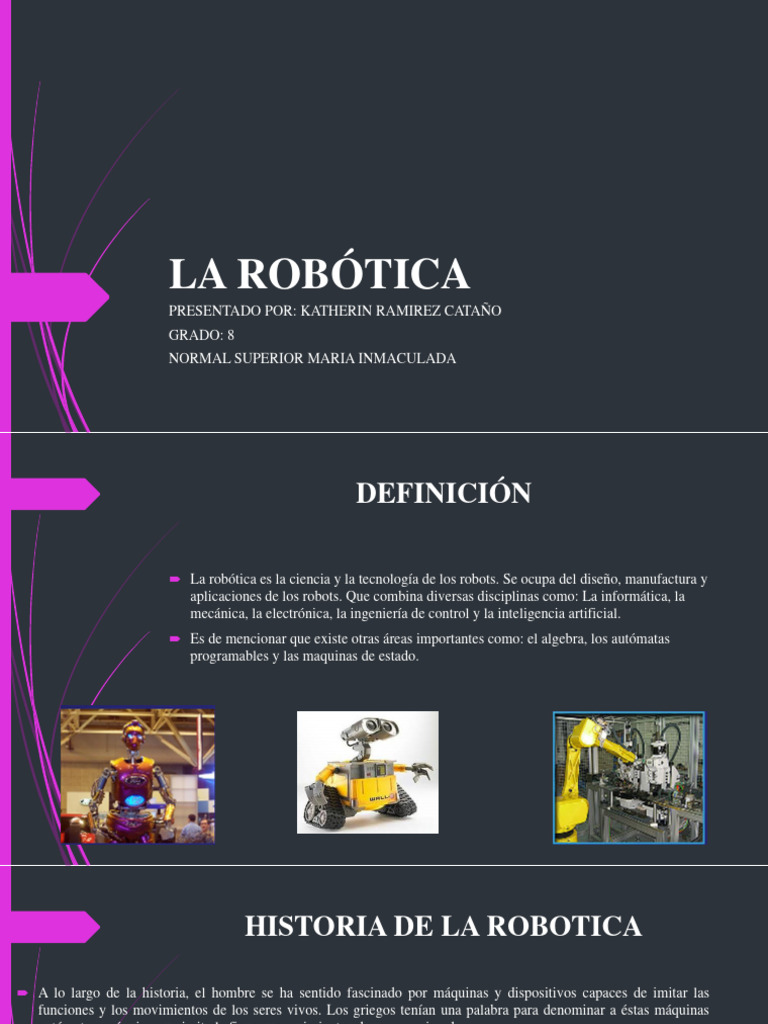 La Robotica | PDF | Robot | Robótica