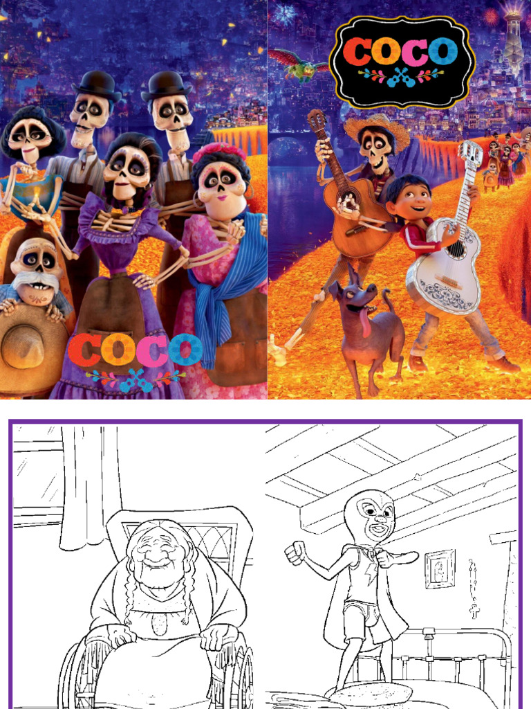 LIBRO COLOREAR COCO | PDF