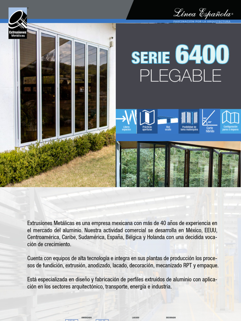 Catalogo Serie 6400 Web 2023 | PDF | Materiales | Materiales de ...