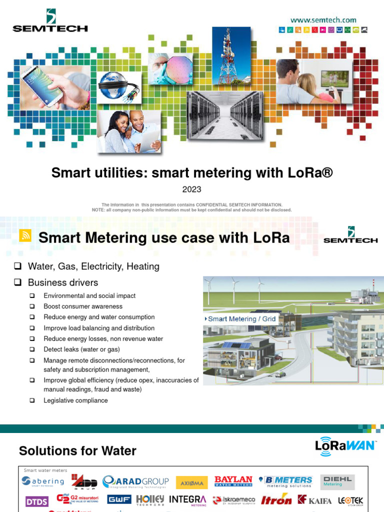 Smart Utilities-Smart Metering Solutions - 2023 | PDF