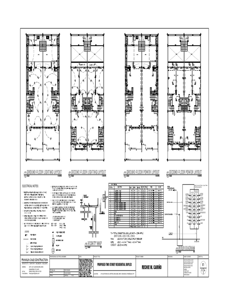 Franklin Cale Construction: Electrical Notes | PDF