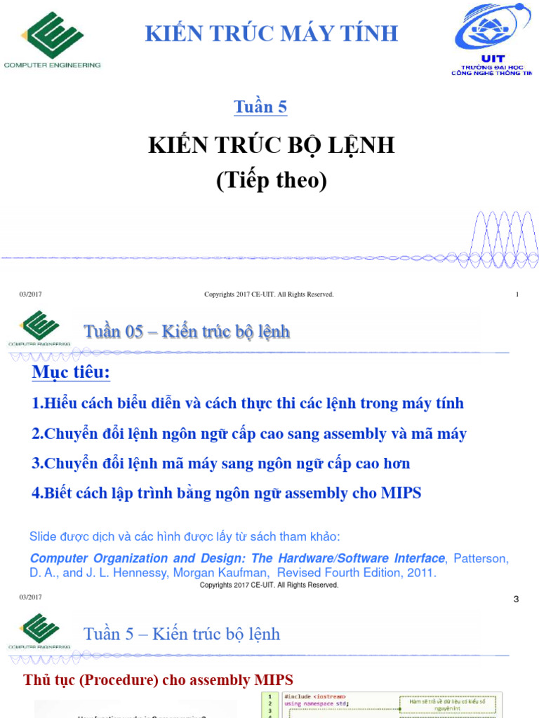 Tuan5 - Kien - Truc - Bo - Lenh - (Tiep - Theo) V3 | PDF
