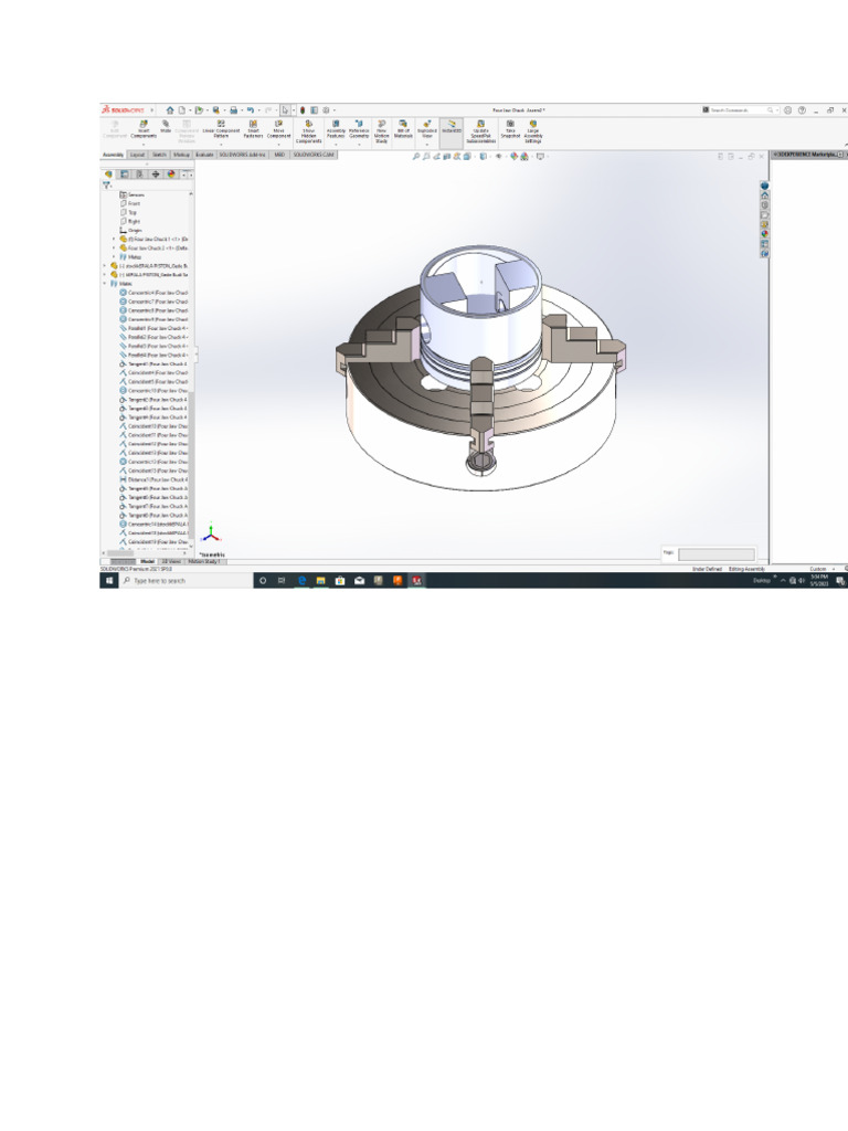 Progres 2 Jig Kepala Piston - Gede Budi Sandiarta | PDF
