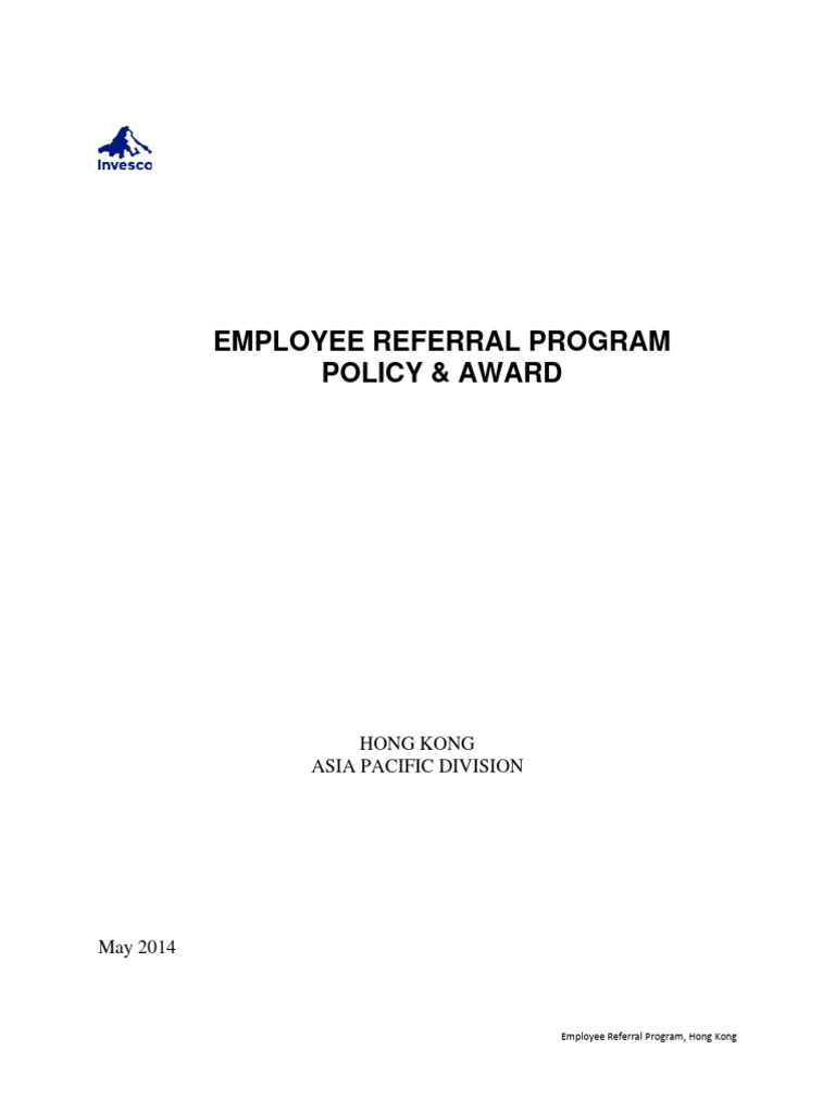 Employee Referral Program PDF | PDF | Recruitment | Employment