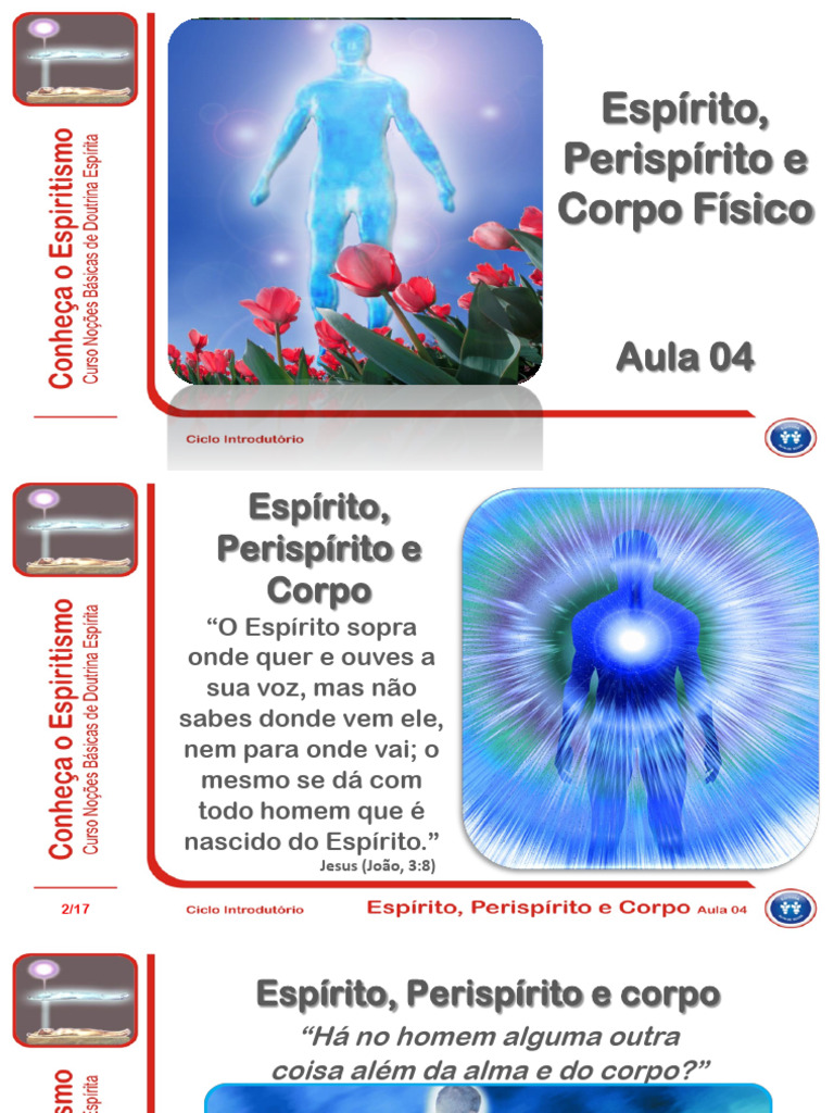 Nbde-Aula - 04 - Espírito, Perispírito e Corpo Físico | PDF ...