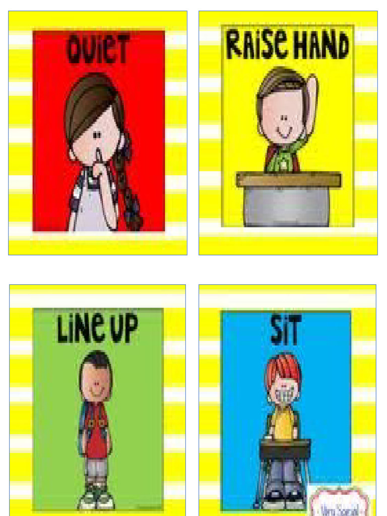 CLASSROOM VISUAL SIGN | PDF