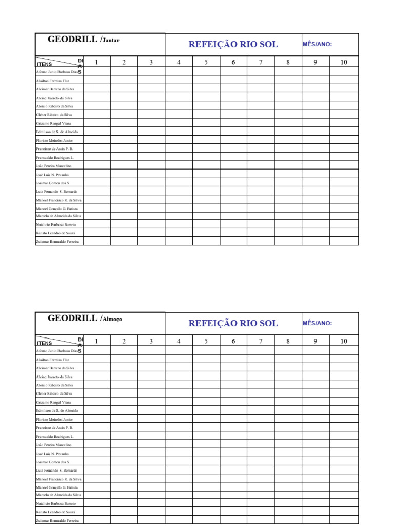 Cheque List Ferramenta Manual 2011 | PDF