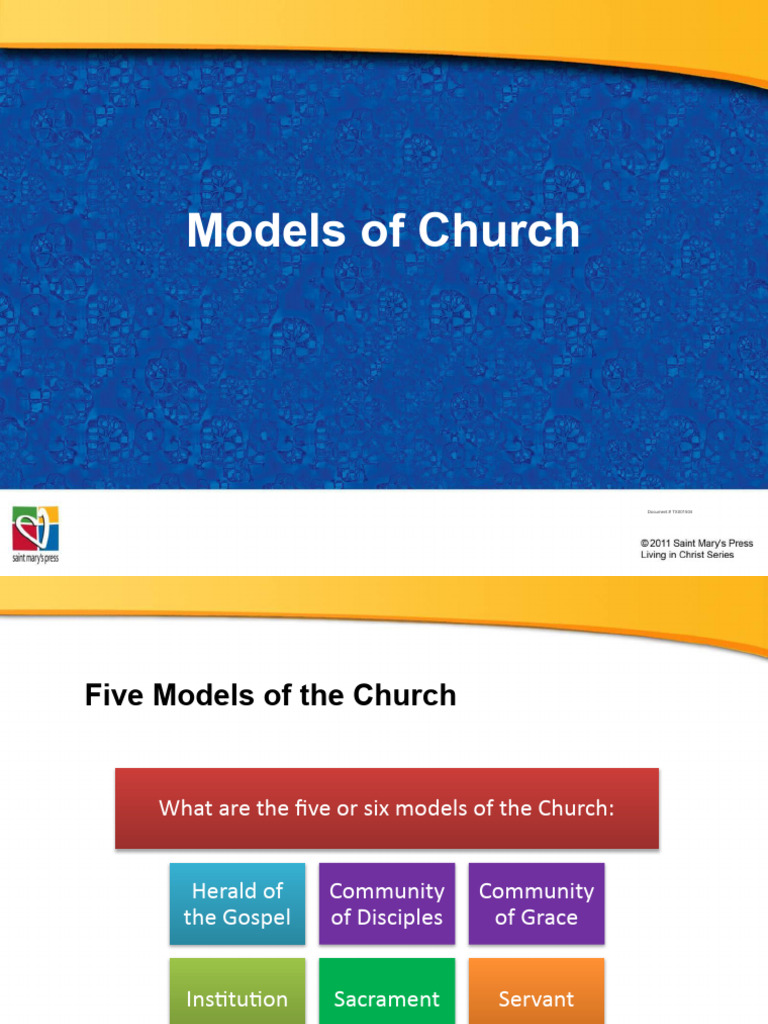 Models of The Church | PDF | Catholic Church | Eucharist