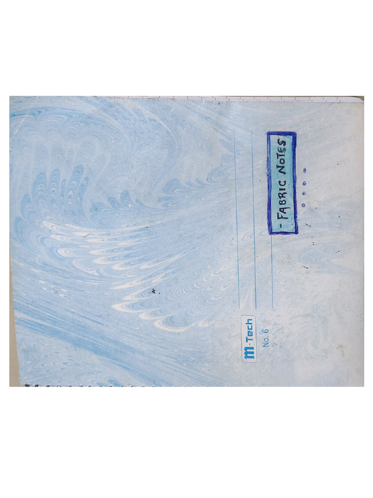 Fabric Notes Vivek | PDF