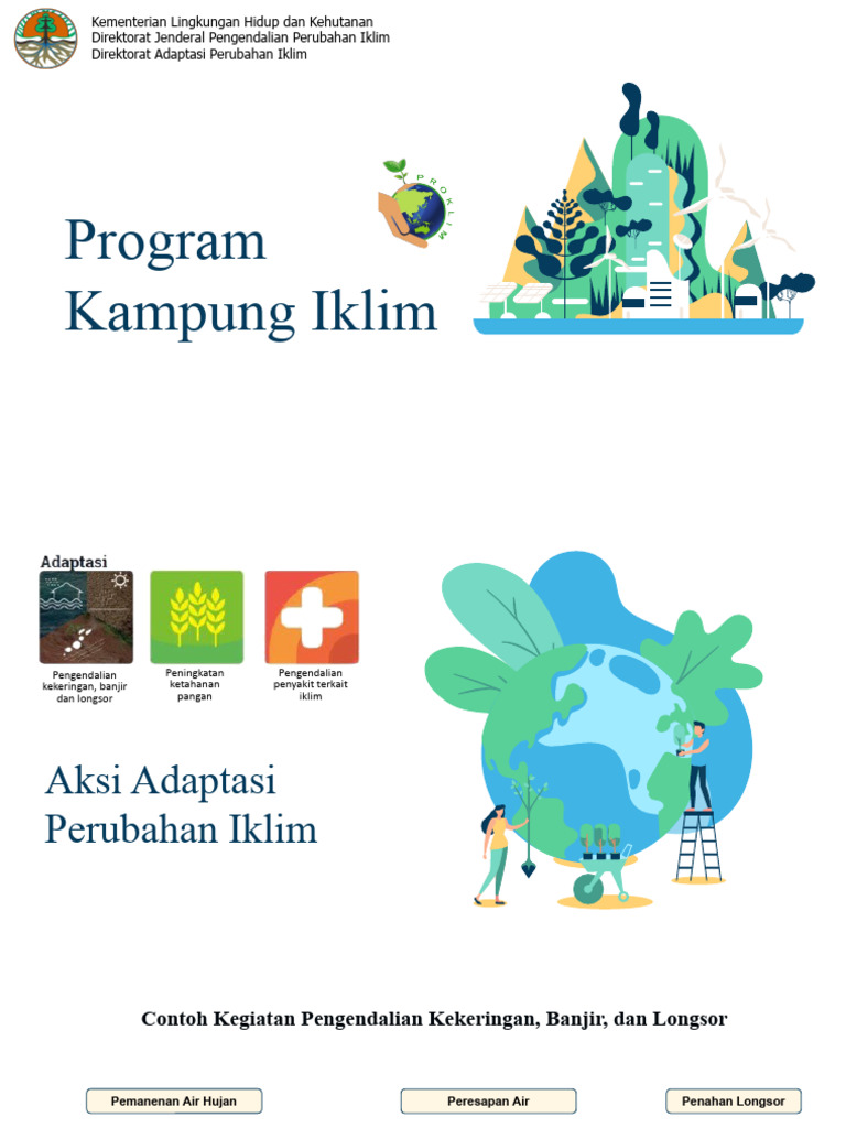 Contoh Aksi Proklim | PDF | Teknologi & Rekayasa