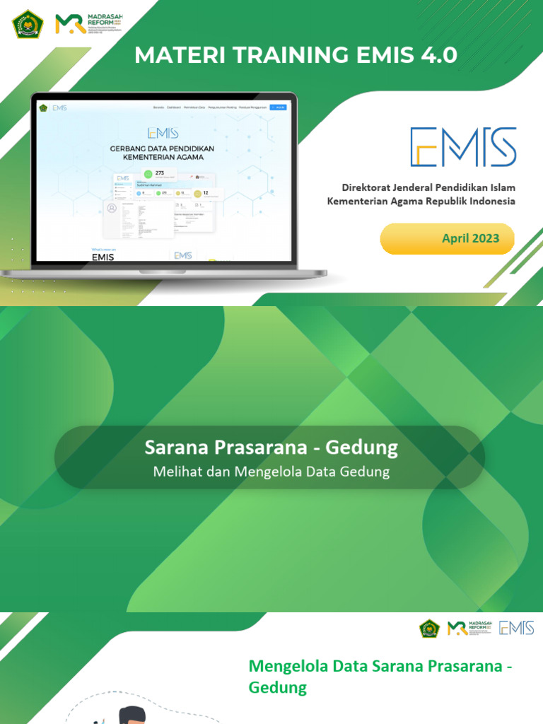 3.2 Sarana Prasarana - Melihat Dan Mengelola Data Gedung | PDF