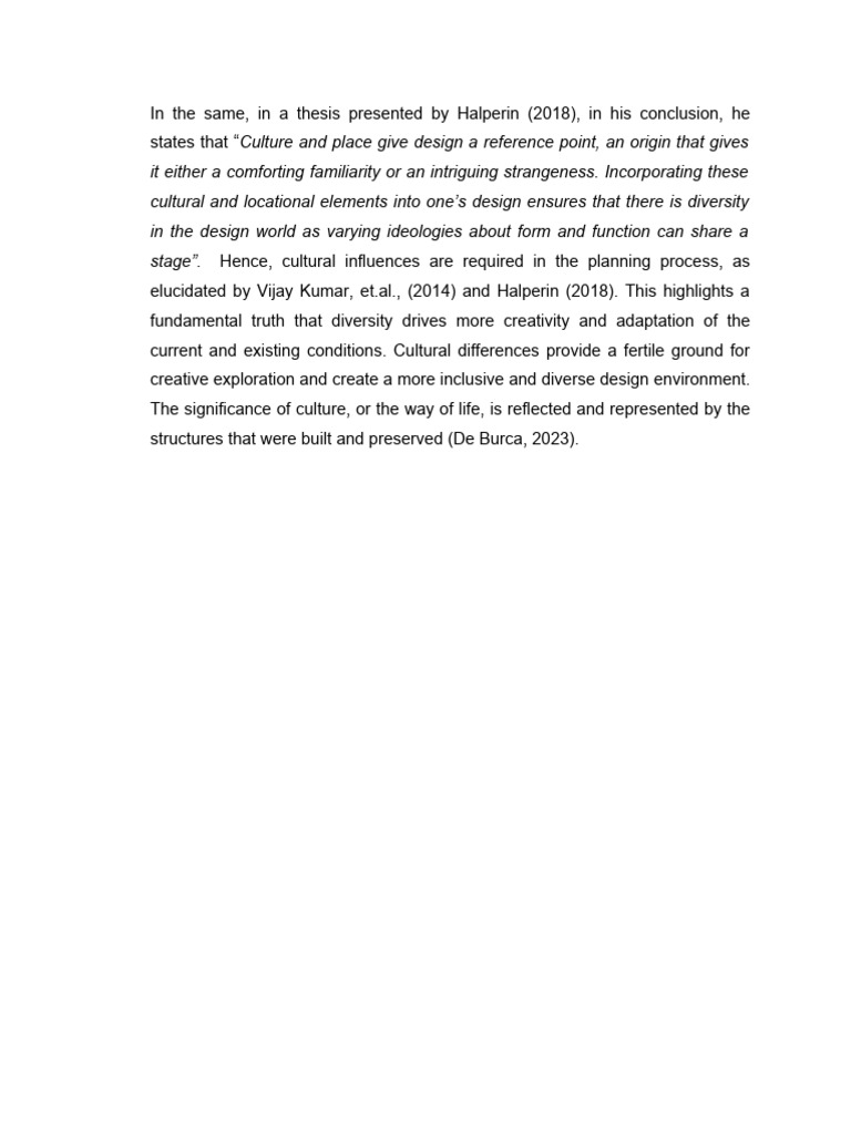 The Role of Culture in Design Diversity | PDF