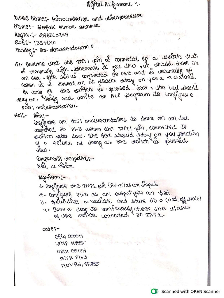 micro task 4_merged_compressed | PDF | Microcontroller | Control Flow